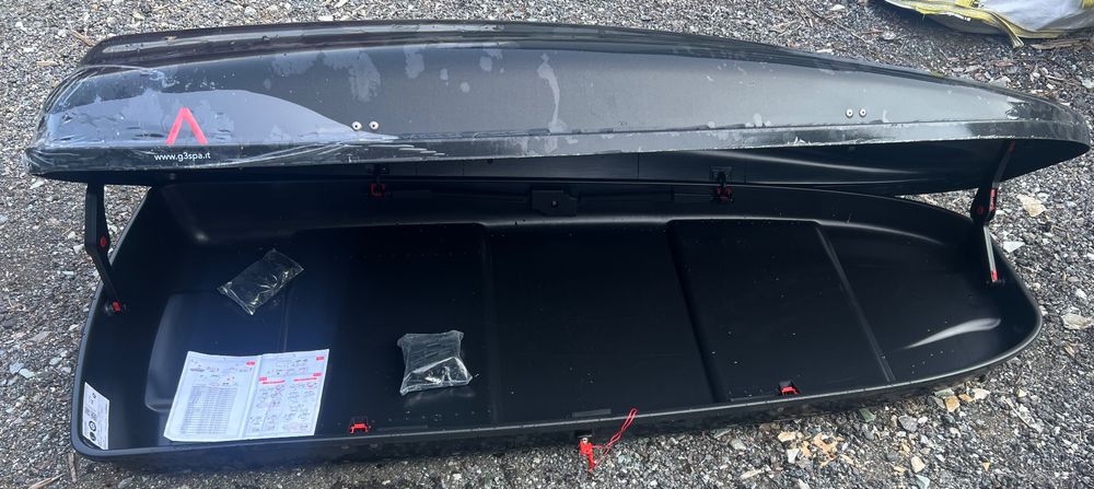 Dachbox Arjes 480 Dual-Side, Top nie Gebraucht! (Gebraucht) in Visp für ...