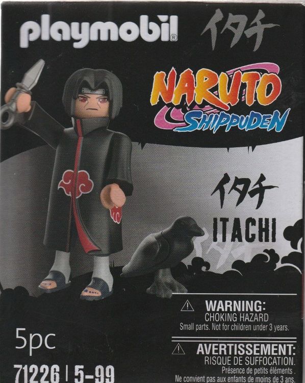 PLAYMOBIL NARUTO SHIPPUDEN 71226 ITACHI new (Neu und originalverpackt ...