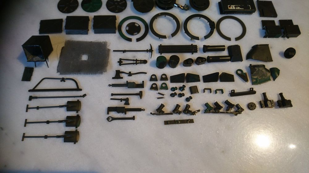 Tamiya Rc Panzer Leopard A4, ITEM 56002, Anbauteile (Defekt) in ...