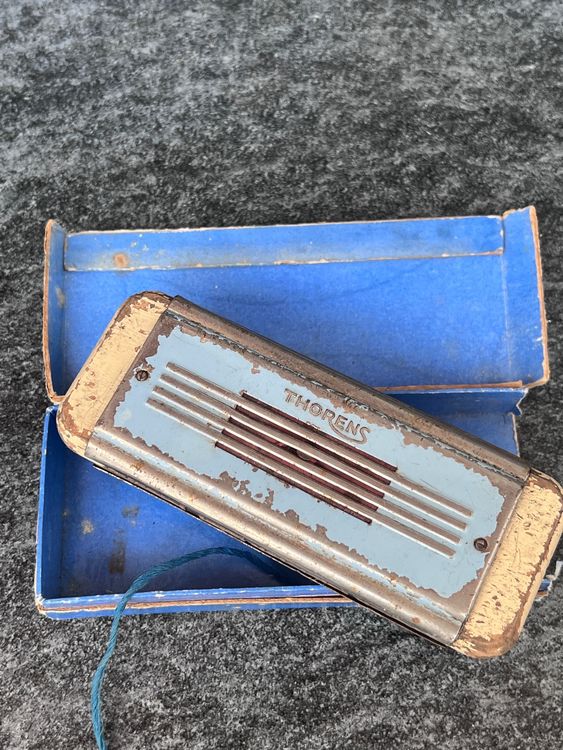 Antike Mundharmonika Thorens 60er Musikinstrument | Kaufen auf Ricardo