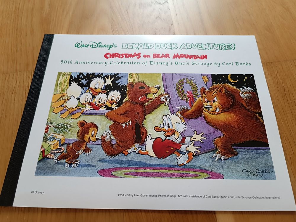 Disney Briefmarken Heft, Carl Barks (Neu (gemäss Beschreibung)) in ...