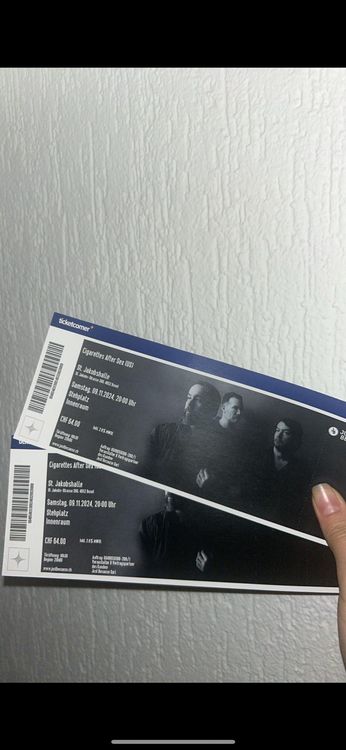 Cigarettes After Sex Tickets Kaufen Auf Ricardo