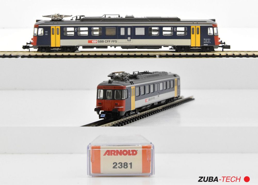 Arnold 2381 Triebwagen RBe 4/4 SBB Spur N mit OVP (Gebraucht) in St. Gallen für CHF 116 – mit ...