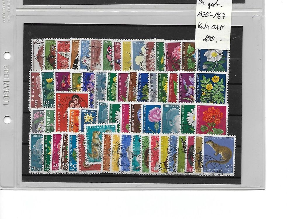 PJ gest. 1955 - 1967 Kat: CHF 100.- | Kaufen auf Ricardo