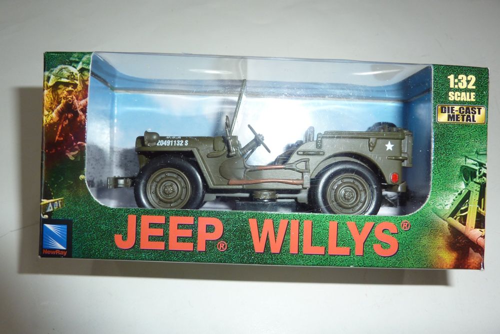 JEEP WILLYS Die Cast Metall, 1:32 New-Ray Toys | Kaufen auf Ricardo