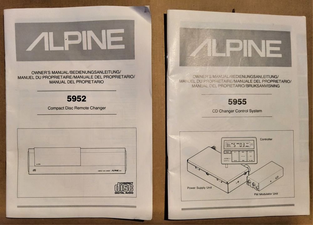ALPINE CD Remote Wechsler Set 5955, 5952, 4320 - NEU! | Kaufen auf Ricardo
