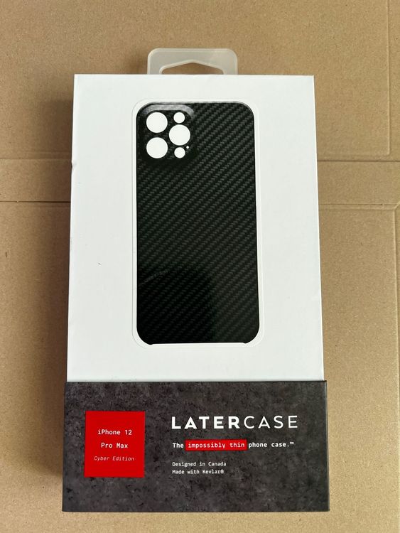 Latercase Kevlar® - iPhone 12 Pro Max Case (Cyber Edition) (Neu (gemäss Beschreibung)) in ...