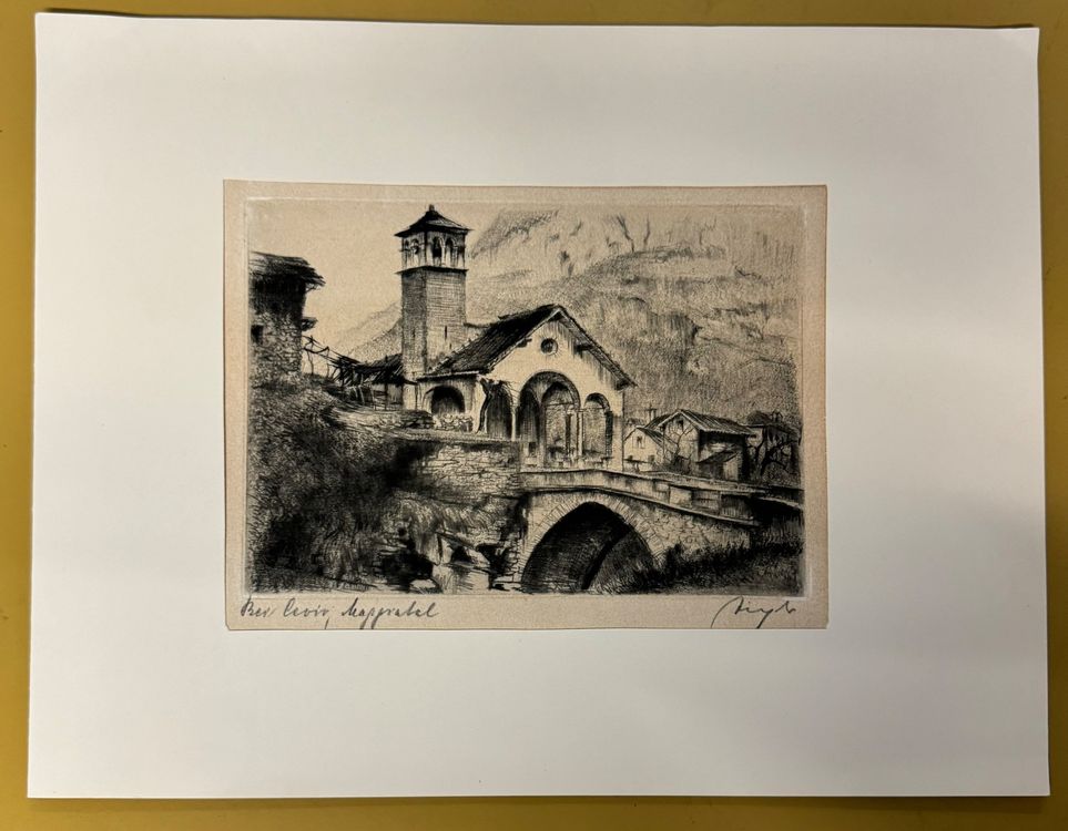 Lithos Hand signiert Bild | Kaufen auf Ricardo