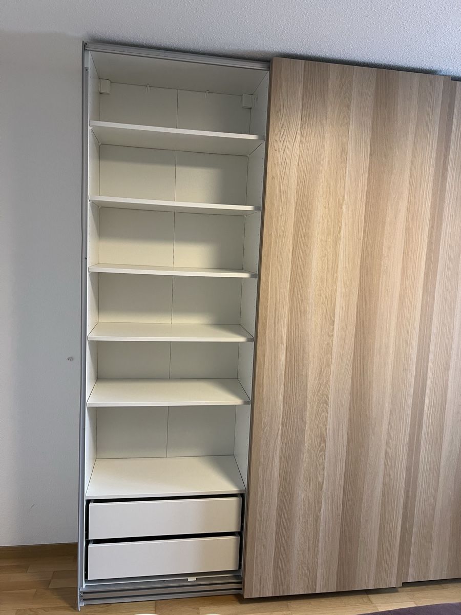 Wunderbar Pax Kleiderschrank Schiebetueren Spiegel Bildbellina4644