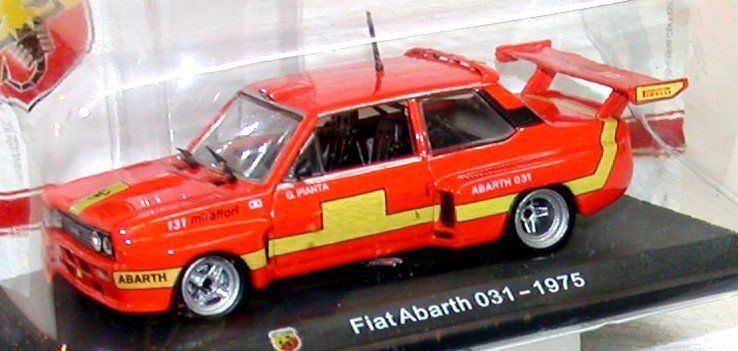 1975 Fiat Abarth 031 / 131 Mirafiori, 1:43 (Neu und originalverpackt ...