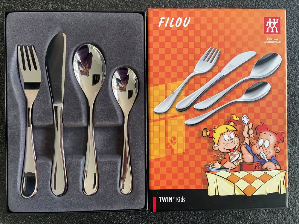 Kinderbesteck-Set von Zwilling ,Filou‘ (Gebraucht) in Schwarzenburg für ...