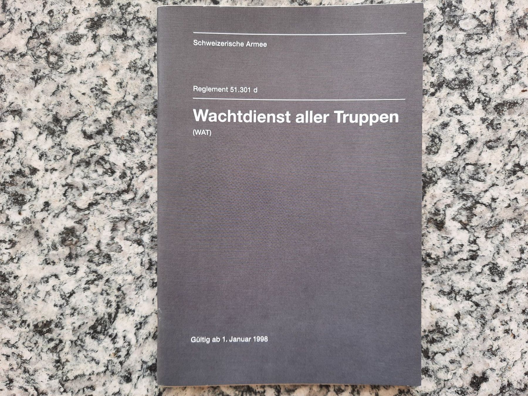Wachtdienst aller Truppen (Gebraucht) in Ruswil für CHF 8 – mit ...
