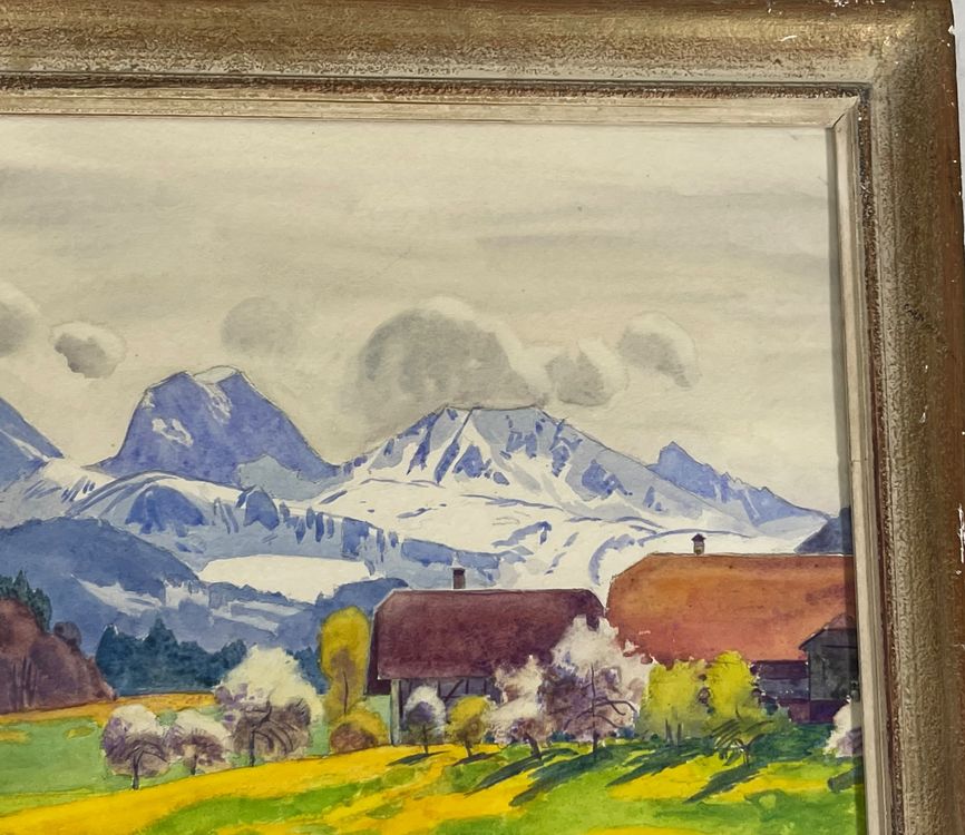 F.V Hornstein Aquarell (Gebraucht) in Root für CHF 5 – mit Lieferung ...