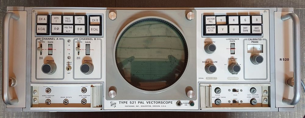 Tektronix 521 PAL Vectorscope Vintage, made in Oregon/USA | Kaufen auf ...