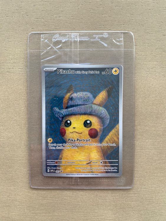 Pikachu with Grey Felt Hat x Van Gogh Sealed Promo #085 (Gebraucht) in ...