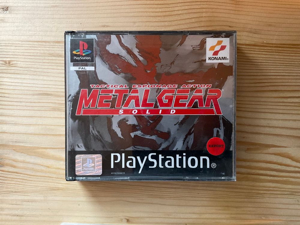 Metal Gear Solid PS1 | Kaufen auf Ricardo