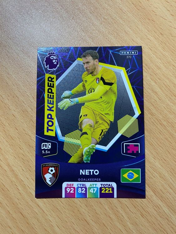 Panini Adrenalyn XL 2024 PL Top Keeper Neto Bournemouth | Kaufen auf ...