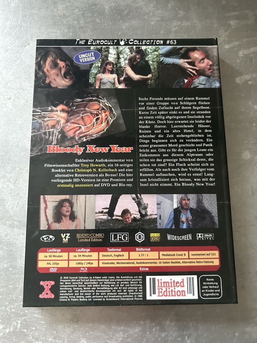 Bloody New Year - X-Rated Eurocult Collection Mediabook (Gebraucht) in ...
