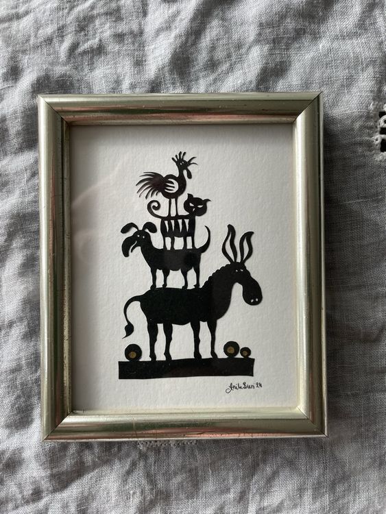 Scherenschnitt (Neu (gemäss Beschreibung)) in Konolfingen für CHF 42 – mit Lieferung auf Ricardo ...