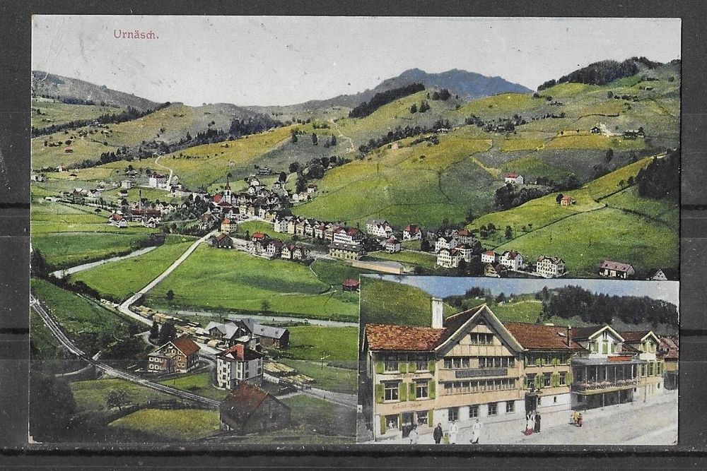 AR Urnäsch 1920 mit Gasthaus u.Conditorei zum Bahnhof (Gebraucht) in Schocherswil für CHF 6 ...