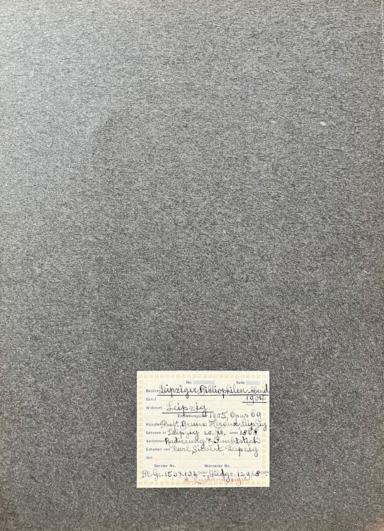 Bruno Heroux (1868-1944) Radierung Handsigniert (Gebraucht) in Hochdorf für CHF 15 – mit ...