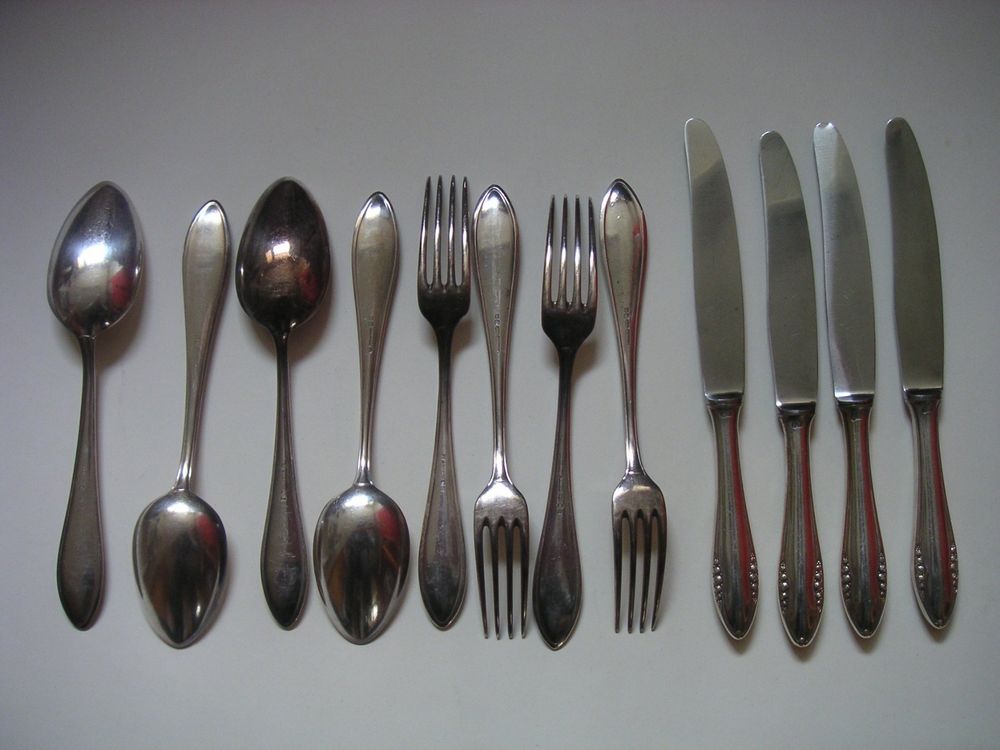 Wellner Besteck versilbert 90/45: 12 teilig | Kaufen auf Ricardo