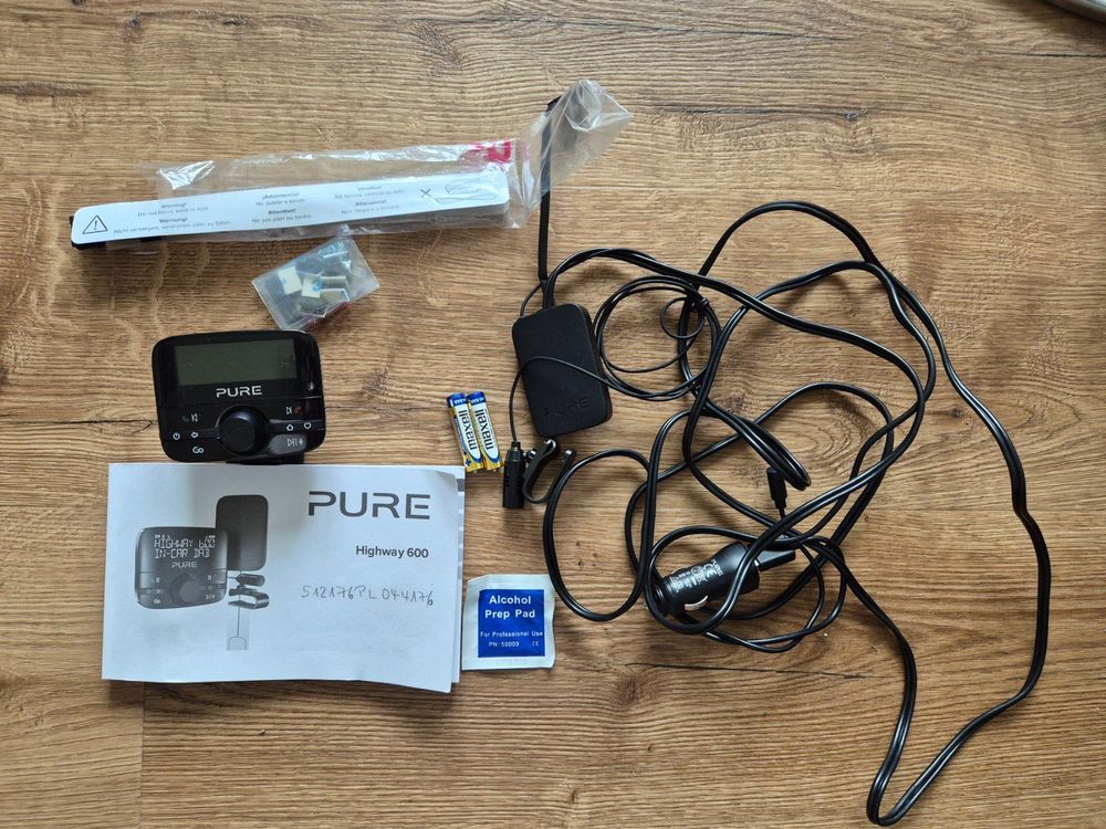 Pure Highway 600 In-Car DAB Radio Adapter - Komplett! (Neu (gemäss ...