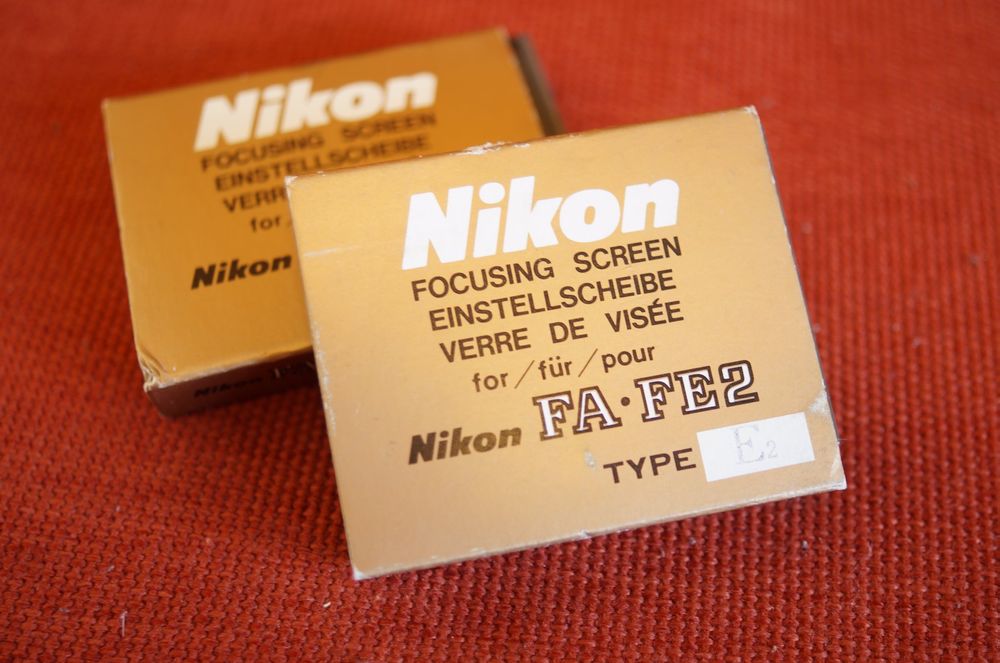 Nikon Focusing Screen E2 Für Fa Fe2 Kaufen Auf Ricardo