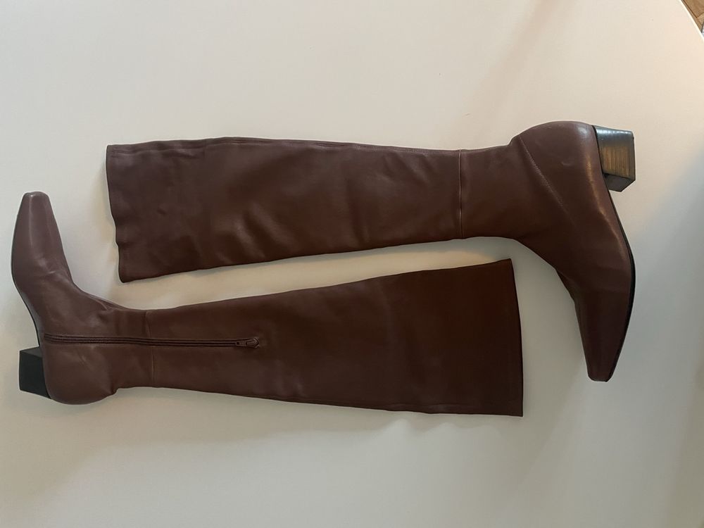 Bottes Cuir By Far Marron Pointure 38 (Gebraucht) in Lausanne für CHF ...