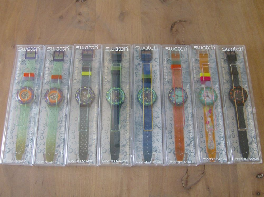Swatch Scuba Barrier Reef usw. (Gebraucht) in Les Prés-d'Orvin für CHF ...