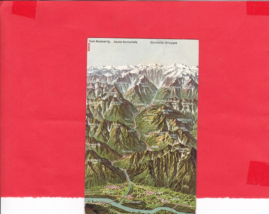 Panorama-Landquart-Klosters-Prättigau | Kaufen auf Ricardo