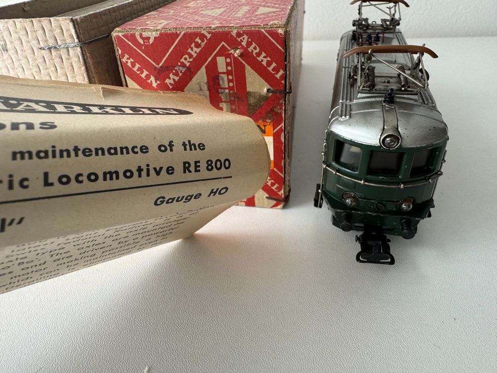 Märklin Lokomotive RE 800, SBB-CFF, H0, OVP (K02) (Gebraucht) in ...