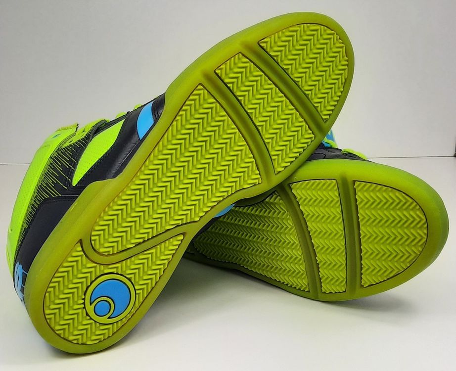 OSIRIS NY83 Herrn High Top Sneakers Neon Green/Schwarz Gr.47 (Neu ...