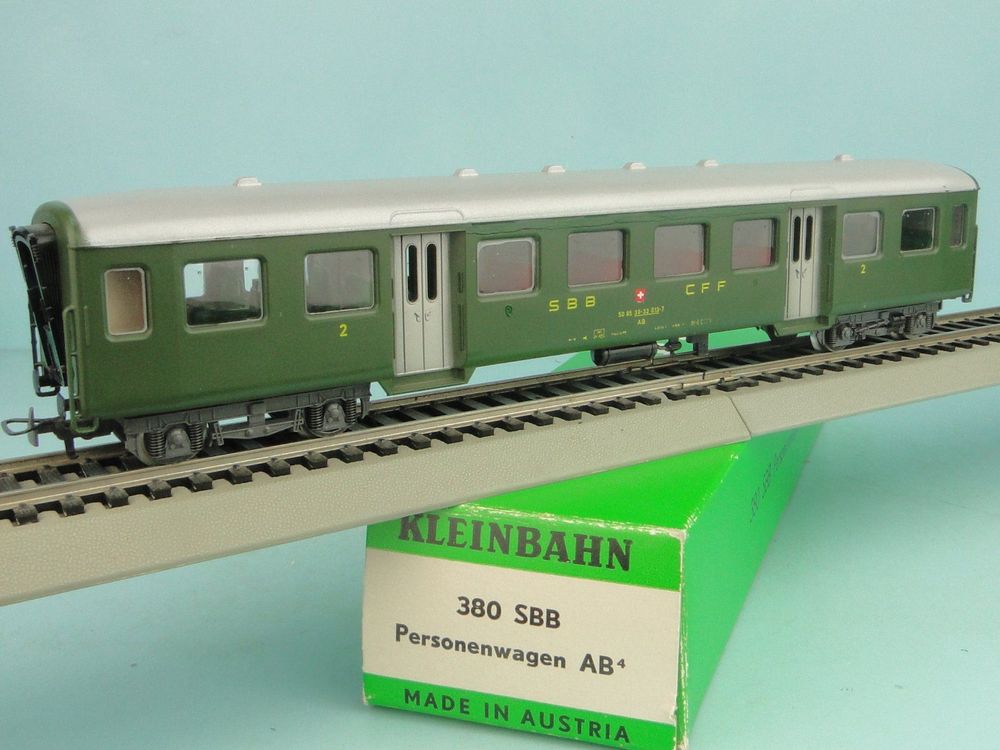 Kleinbahn 380 H0 SBB 1/2 Kl. (Gebraucht) in Bülach für CHF 23 – mit ...