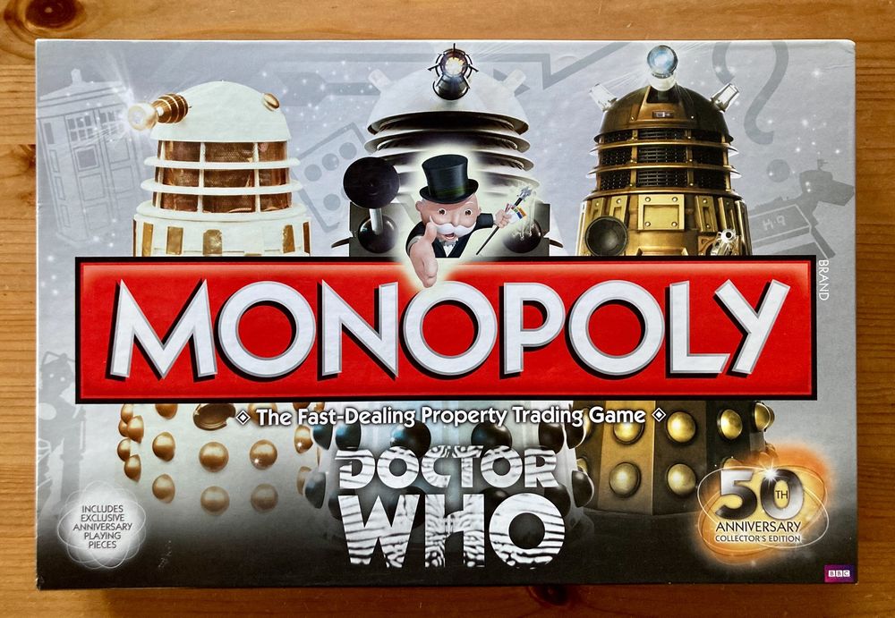 Rarität: Monopoly Doctor Who 50th Anniversary-Edition (2012) | Kaufen ...