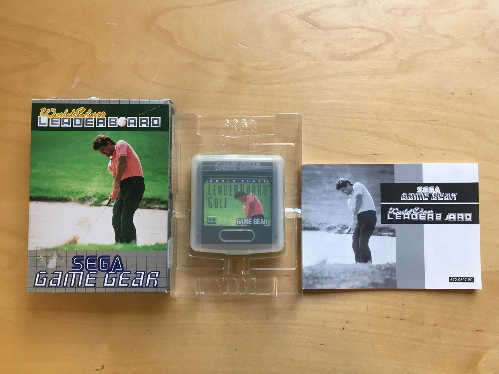 Sega Game Gear - Worldclass Leaderboard Golf - CIB (Gebraucht) in Inwil ...