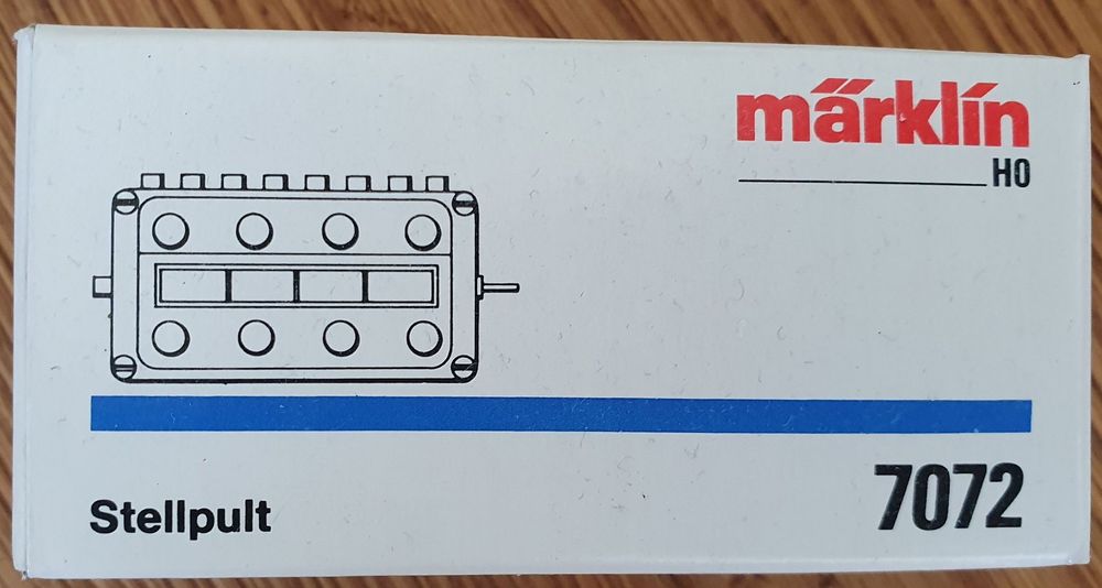 2x Märklin Stellpult 7072 | Kaufen auf Ricardo