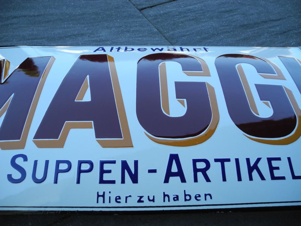 ORIGINAL MAGGI EMAILSCHILD (Gebraucht) in Reinach AG für CHF 119 – mit ...