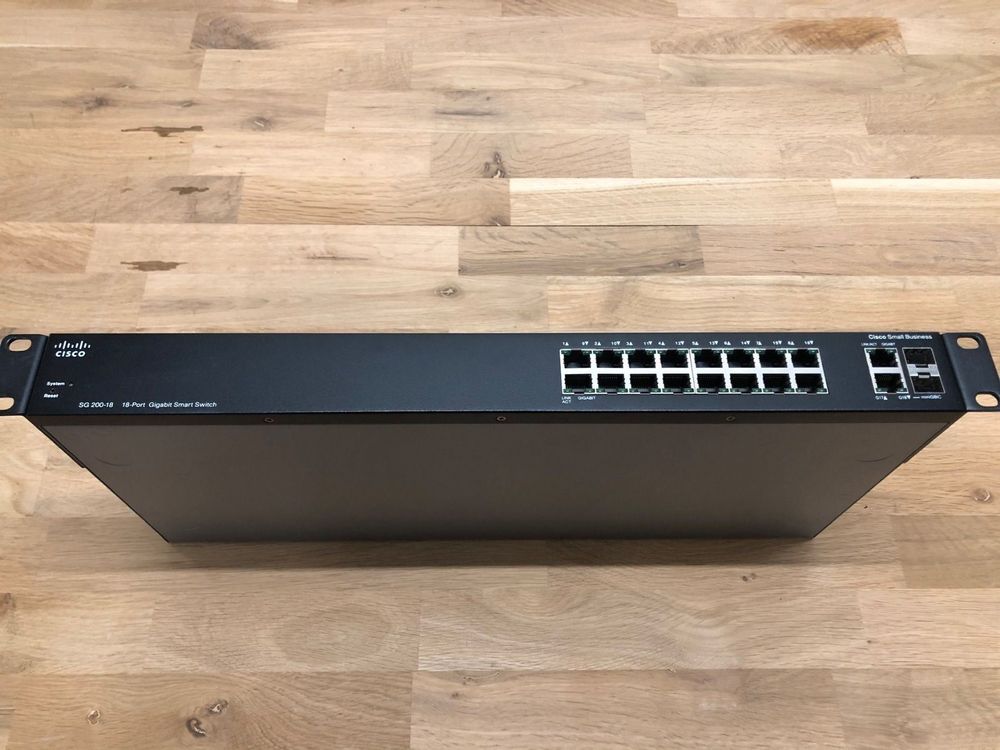 Cisco Switch SG 200-18 | Kaufen auf Ricardo