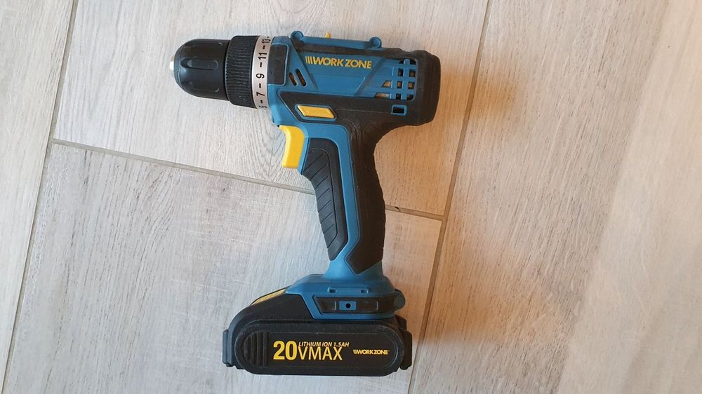 Akku-Bohrschrauber, 20V Li-Ion, WorkZone (Gebraucht) in Oberdorf BL für ...