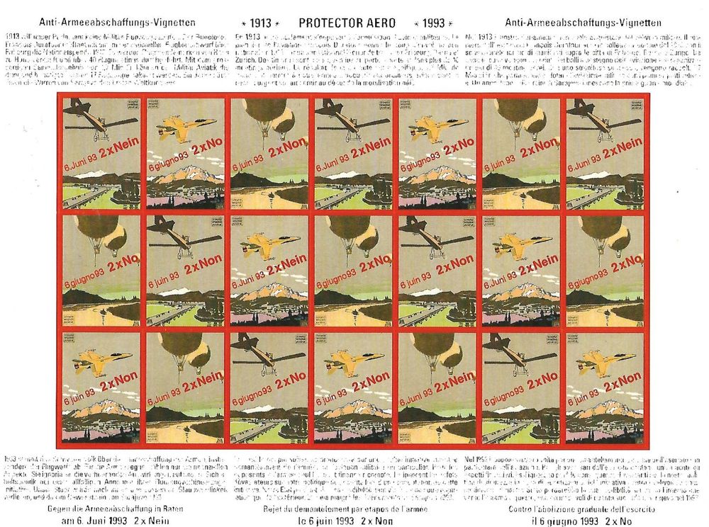 1993 : LUPO Handbuch Nr. 93.2C : 2 Bogen a je 21 Vignetten | Kaufen auf ...