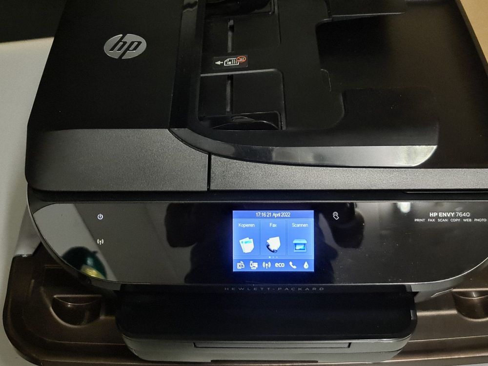 HP Envy 7640 Drucker, Scanner - Multifunktionsdrucker | Kaufen auf Ricardo