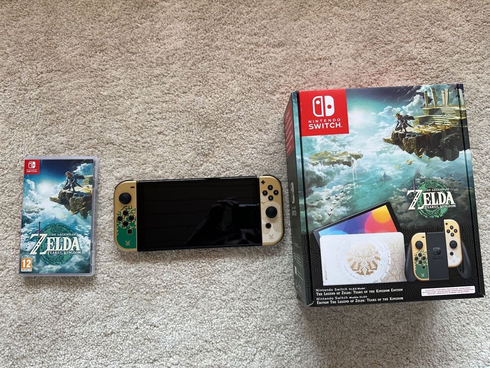 Nintendo Nintendo Switch OLED TOTK Edition inkl. Zelda TOTK | Kaufen ...