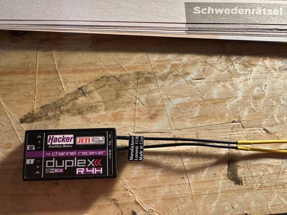 Jeti 4 Kanal Empfänger DUPLEX 2.4EX Receiver R4H (Gebraucht) in Sursee ...