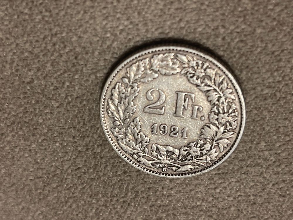 2 Franken 1921 Silber | Kaufen auf Ricardo
