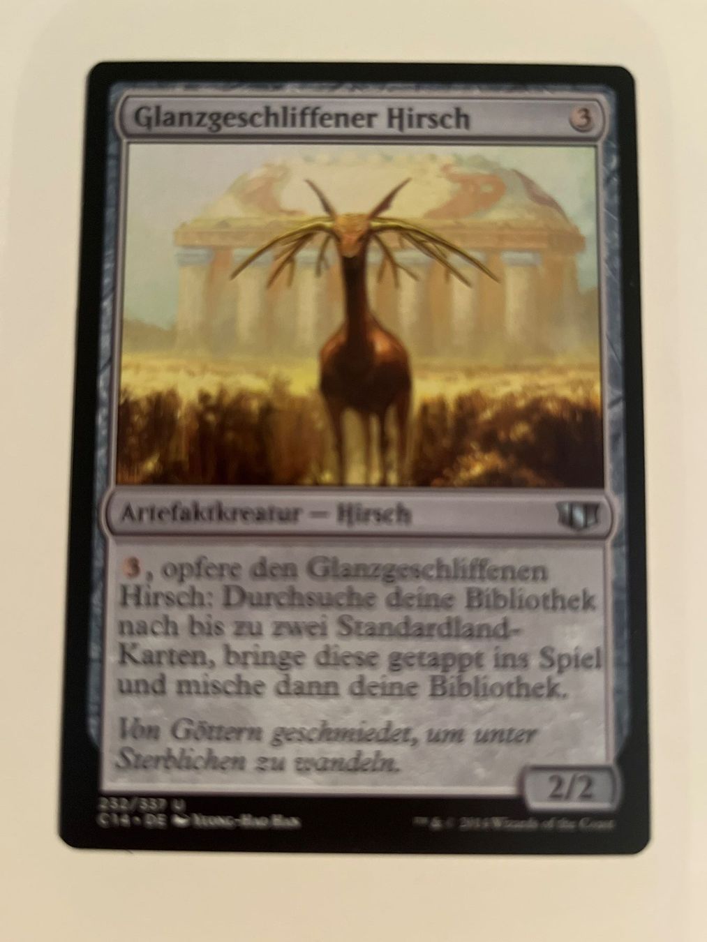 1 x Glanzgeschliffener Hirsch - Magic: The Gathering - MtG (Gebraucht ...