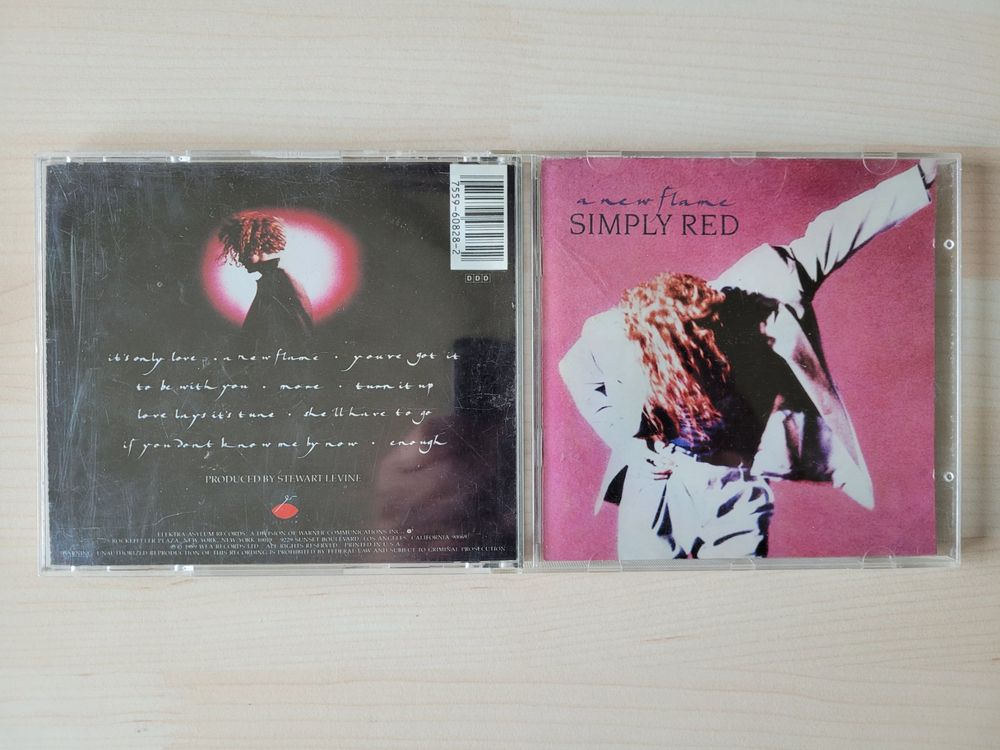 Simply Red - A New Flame CD 1989 (Gebraucht) in Nebikon für CHF 1 – mit ...
