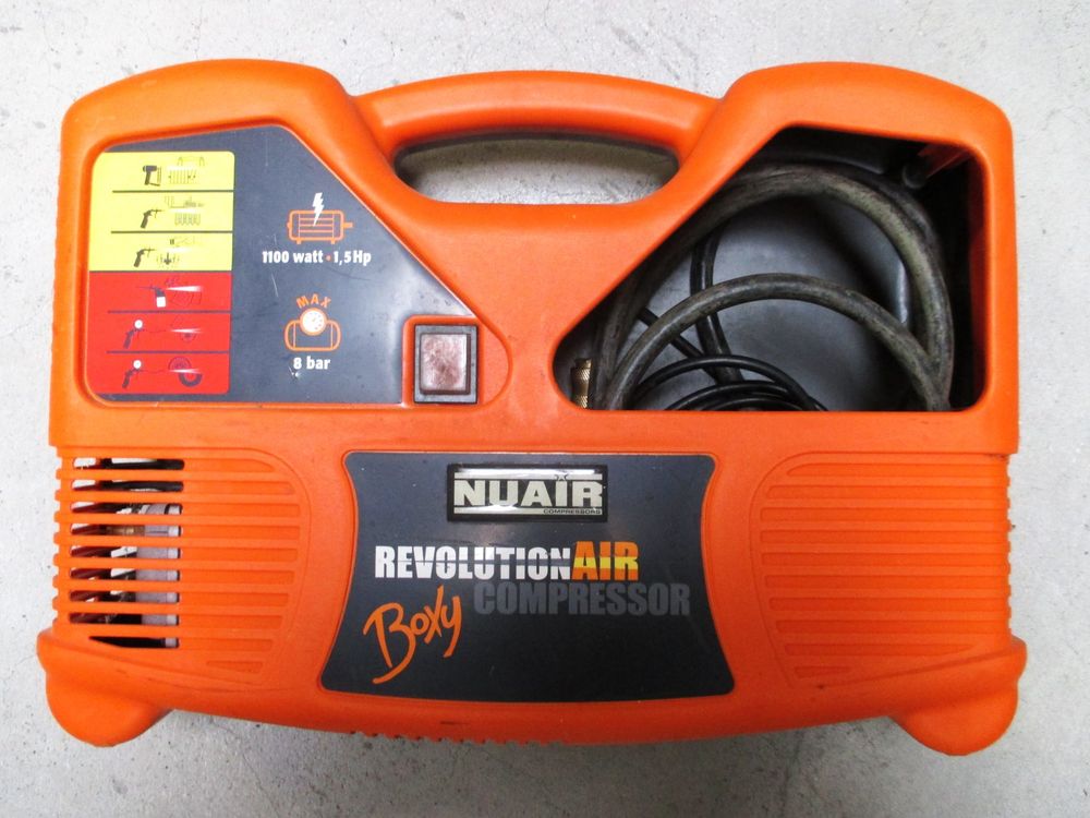 NUAIR Kompressor Revolution Air Boxy | Kaufen auf Ricardo