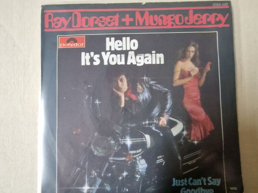 Ray Dorset + Mungo Jerry Single – Hello It's You Again (Gebraucht) in ...