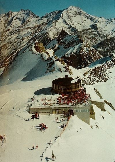 SAAS-FEE Der Welt höchstes Drehrestaurant Metro Alpin, Ski (Gebraucht ...